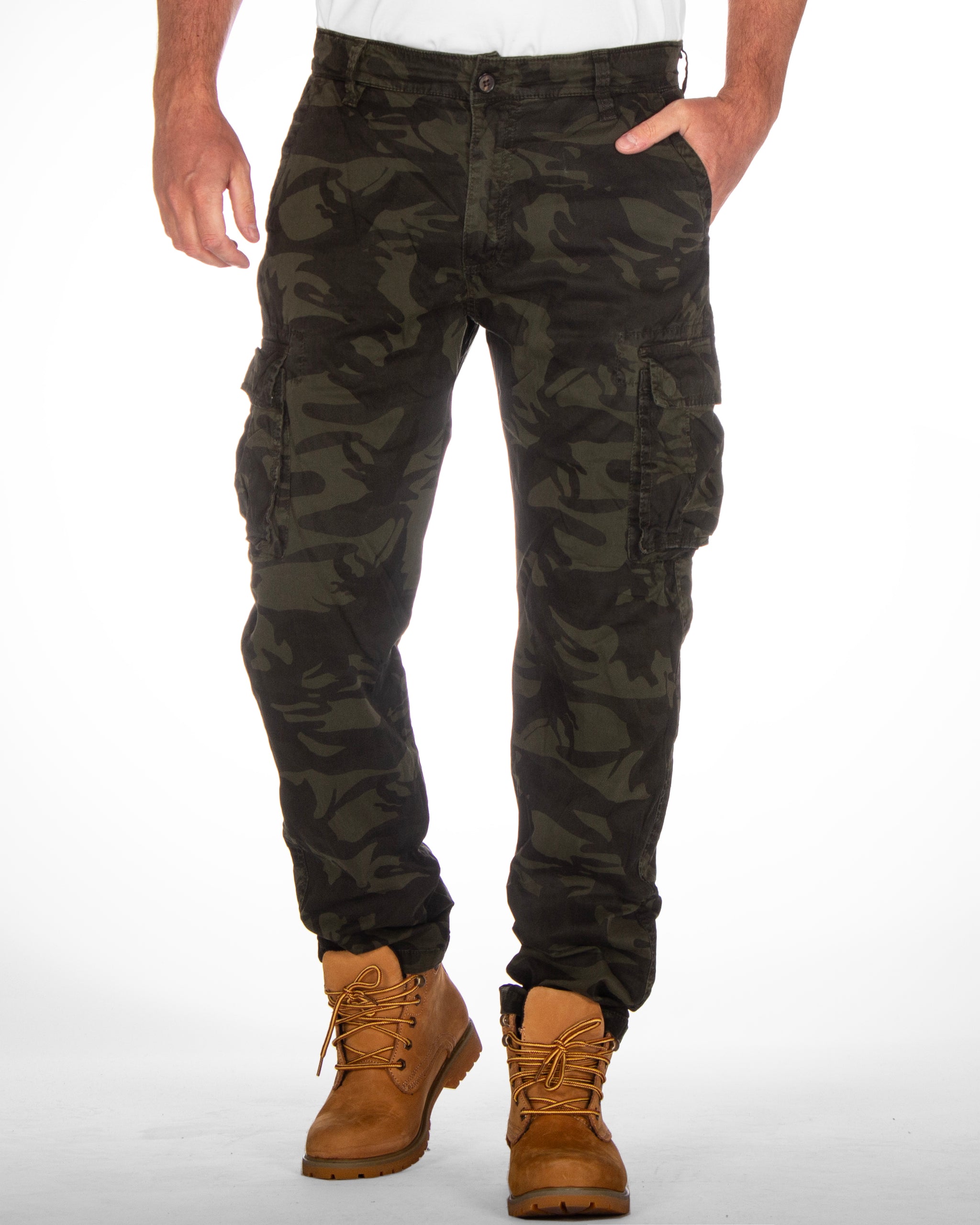 Cargo pants green camo Aidan OneRedox