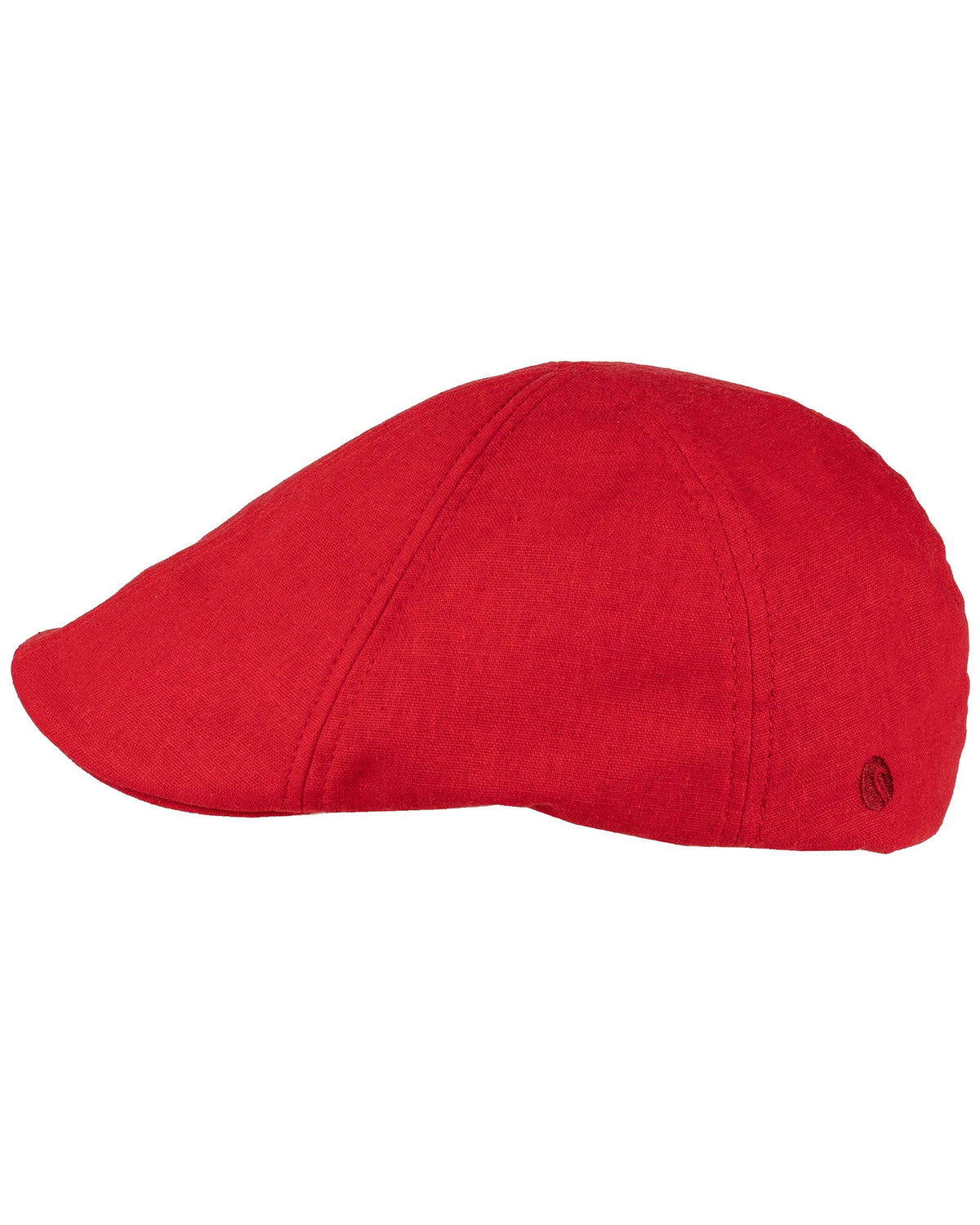 Red flat cap for men Salon