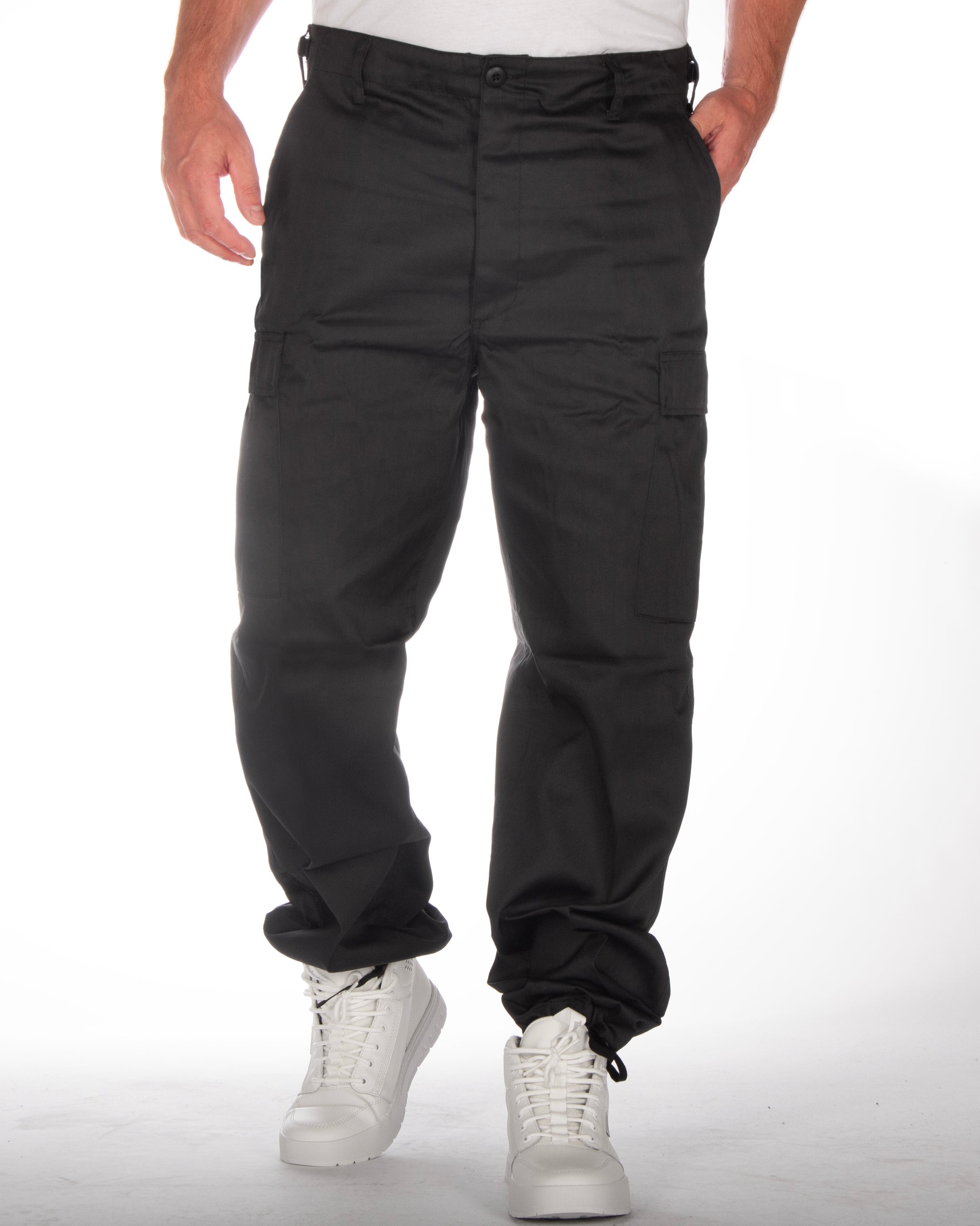 Miesten mustat reisitaskuhousut Brandit Us Ranger