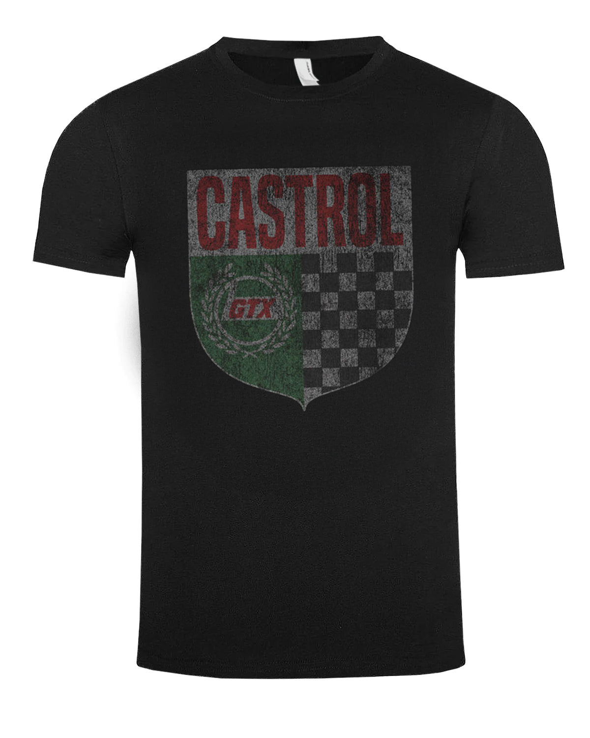 Men's black t-shirt Castrol